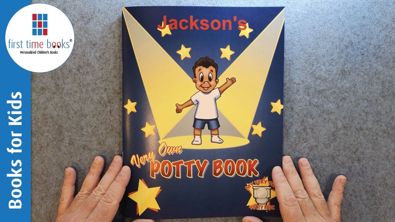 Jackson’s Potty Training Book - Personalized Children’s Books - First ...