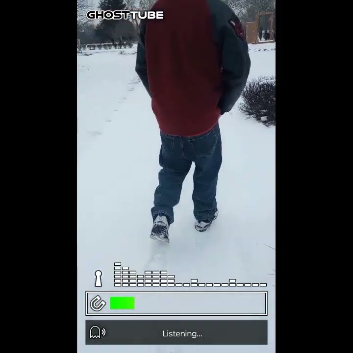 Using the ghost box app and SOMETHING wanted to MANIFEST it self to us ...