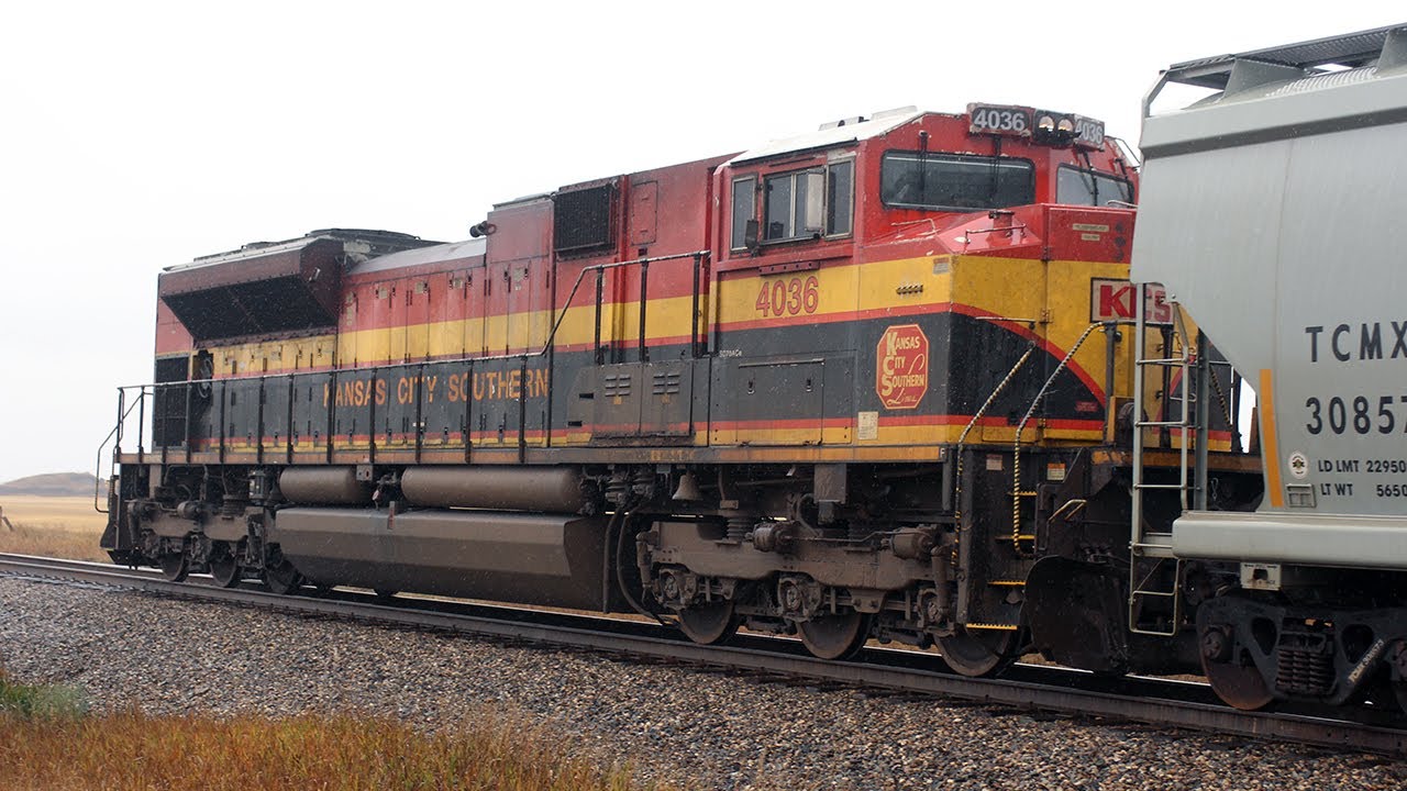 VERY FAST/ HUGE TRAIN!! CPKC Train 602 East Indus, Alberta Brooks Sub ...