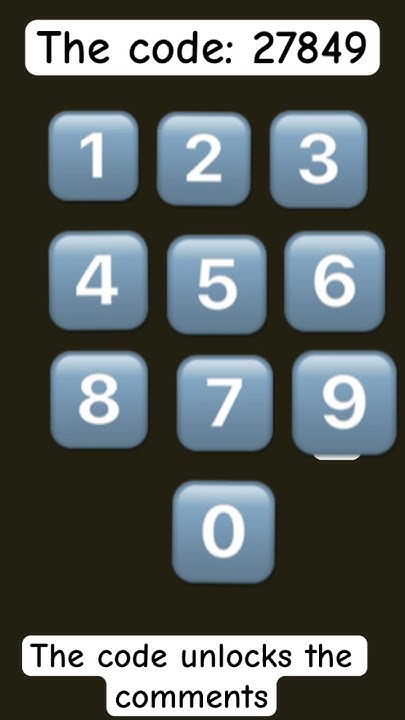 The secret code - YouTube