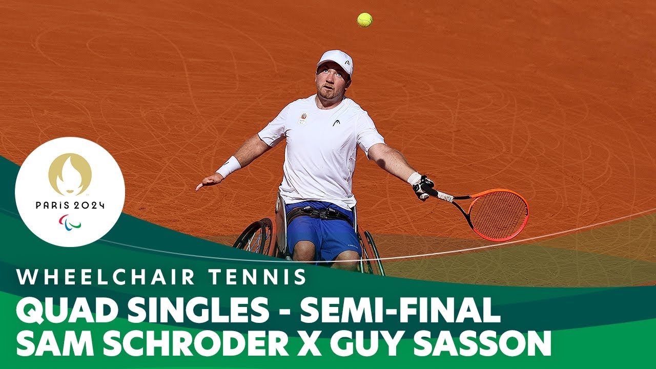 Sam Schroder X Guy Sasson - Quad Singles Semi-final | Wheelchair Tennis ...