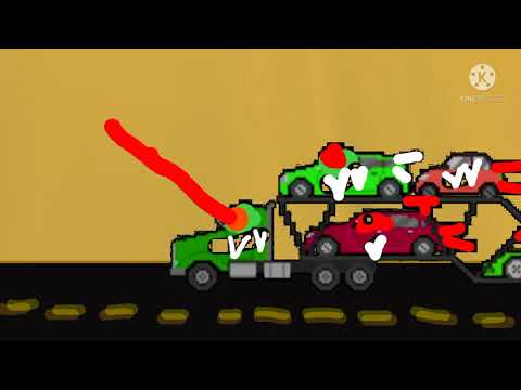 Good Vs Evil Car Carrier Truck - YouTube