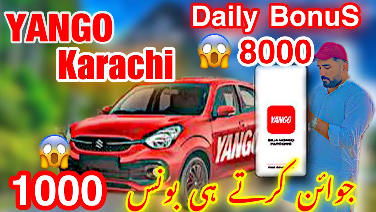 YANGO launch in Karachi | yango daily bonuses | how to join yango - YouTube