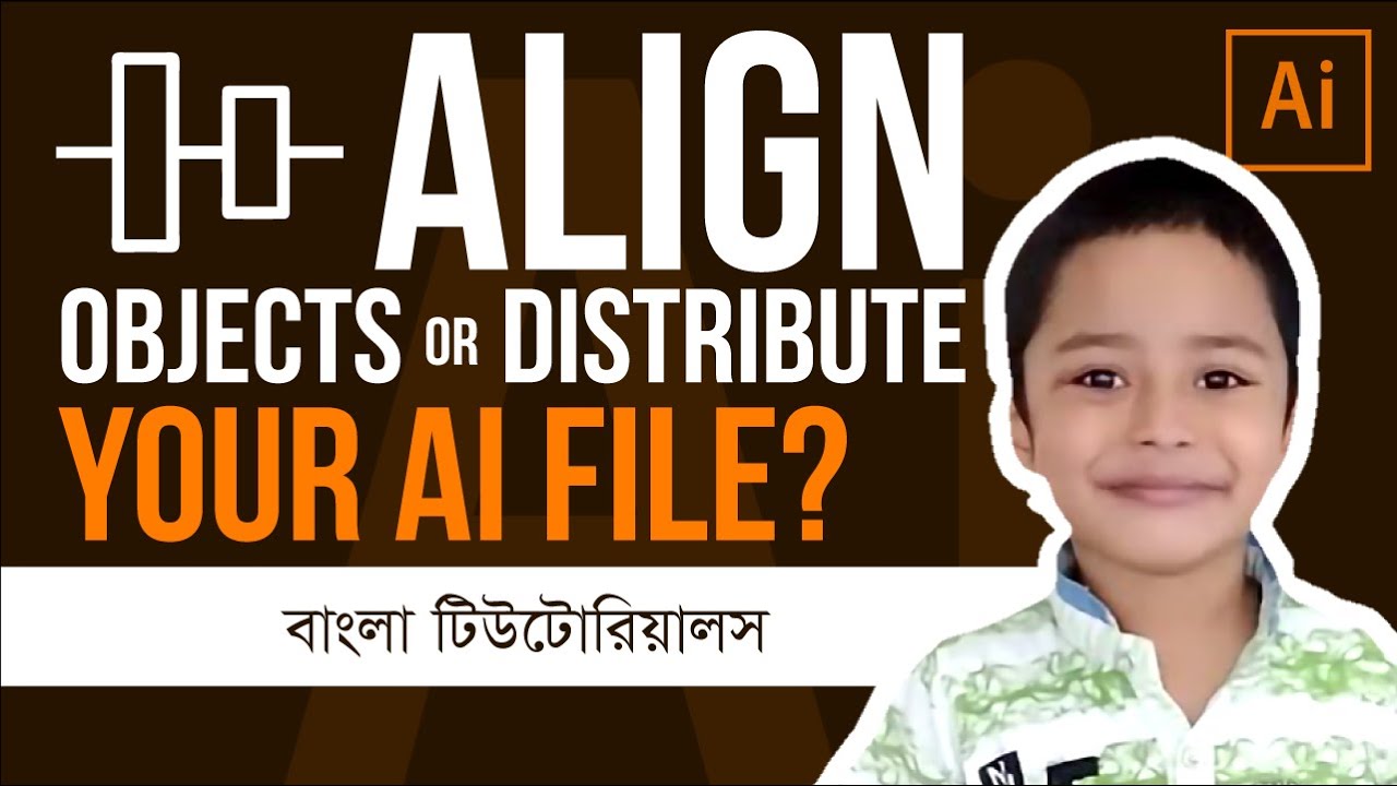 How To Align Objects or Distribute in Adobe illustrator (Bangla Tutorials) Class-26 - YouTube
