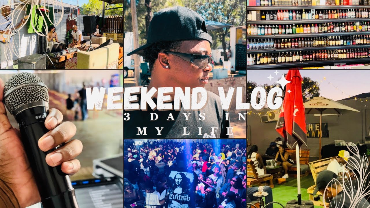 WEEKEND VLOG: UFS RAG FARM | THE DAWN | FARMERS MARKET | AFRO BRAAI ...