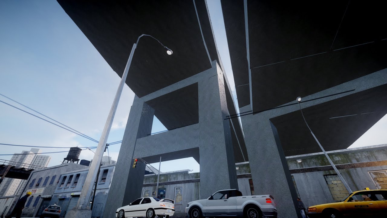 GTA IV - Ride on the new bridge in Bohan with Dodge Polara - YouTube
