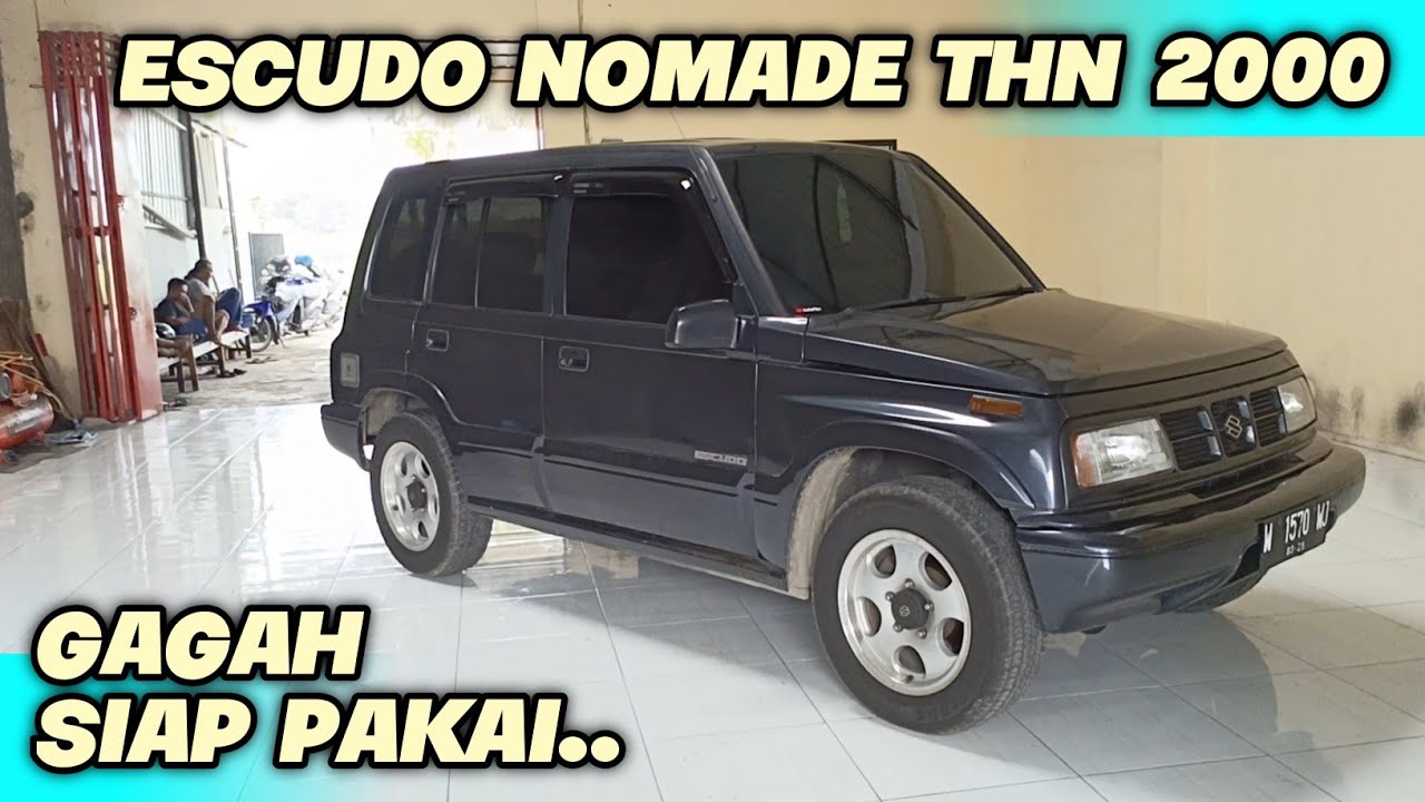 Suzuki Escudo type Nomade Tahun 2000 - YouTube