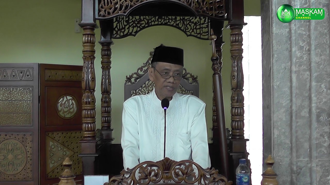 Khutbah Jum'at Maskam UNDIP 16 November 2018 - YouTube