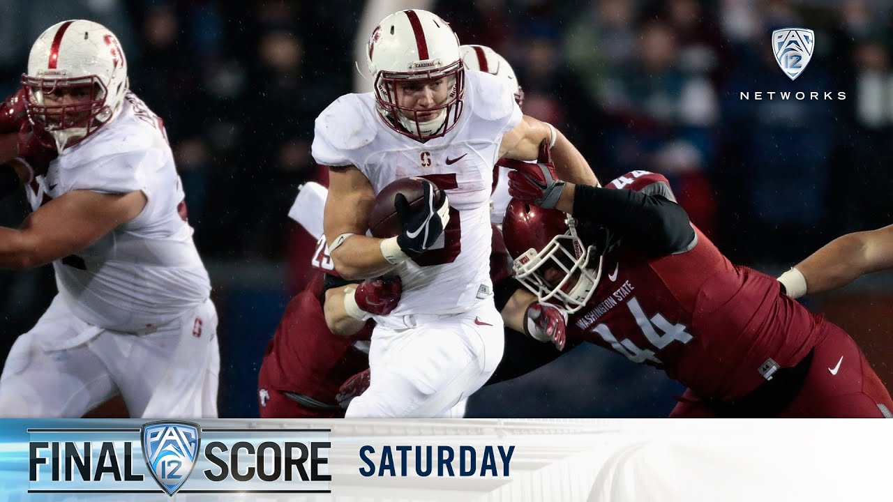 Highlights: No. 8 Stanford football survives Washington State - YouTube