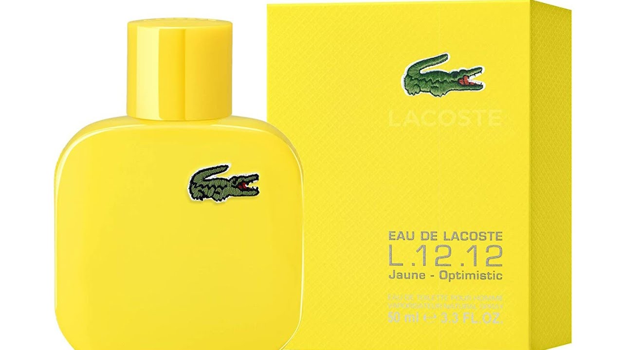 Lacoste Eau de Lacoste L 12.12 Jaune ~ Parfumeria GaVo* 🇷🇴 - YouTube