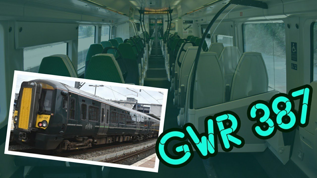 Great Western Railway 387 Electrostar | Interior/Walkthrough | Standard ...