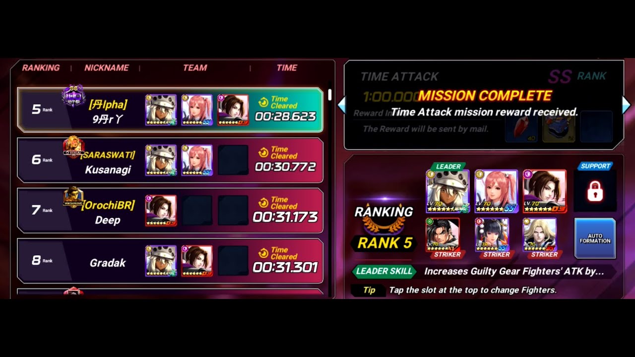 * KOF Allstar * Time Attack Novice (2022 Dec 12) - YouTube