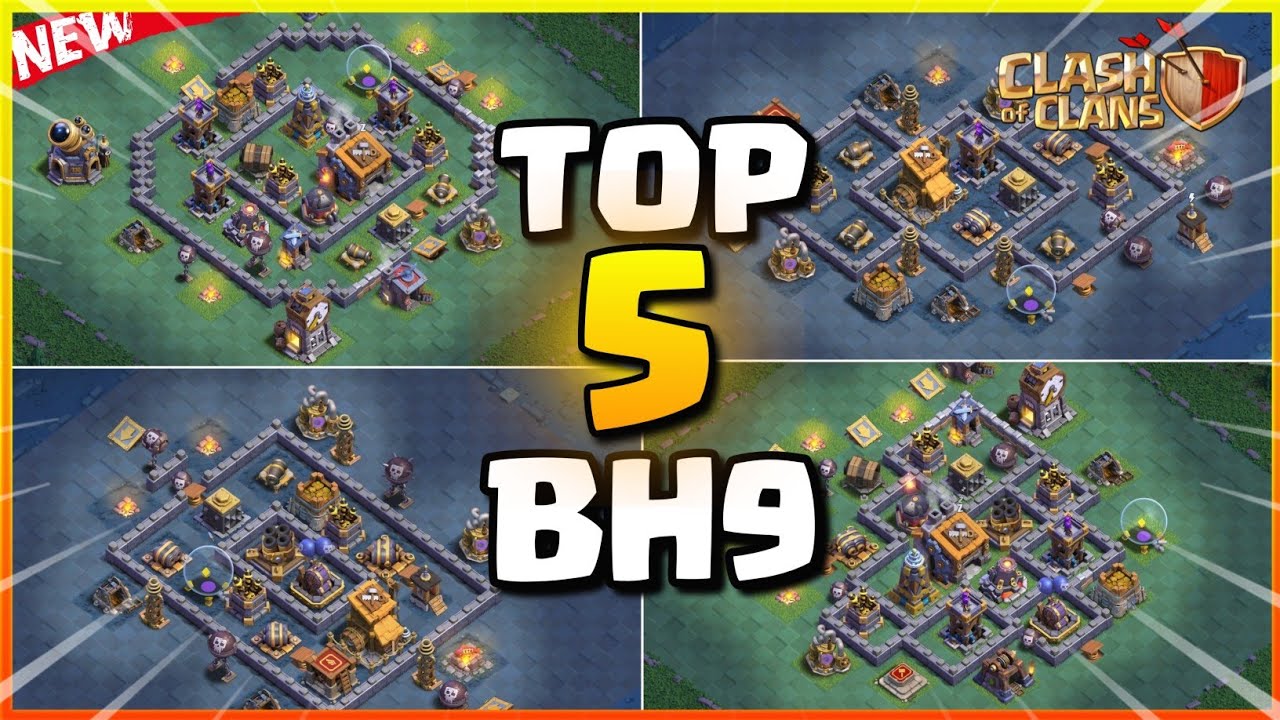 NEW AFTER UPDATE TOP 5 BEST BH9 BASE WITH LINK | NEW BUILDER HALL 9 ...