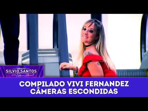 Compilado com a Vivi Fernandez | Câmeras Escondidas
