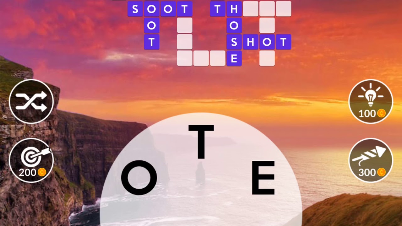 Wordscapes Level 2098 Answers - YouTube