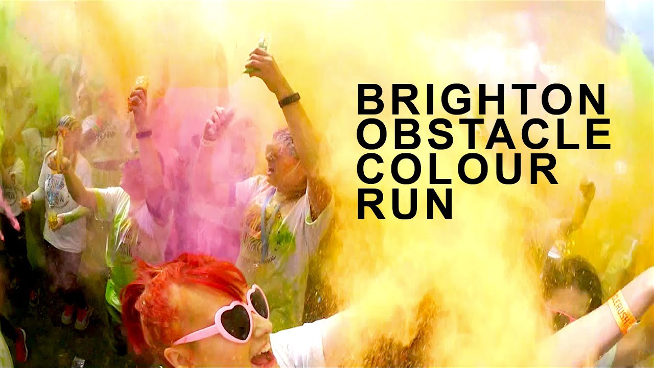 CRAZY COLOUR RUN!! - YouTube