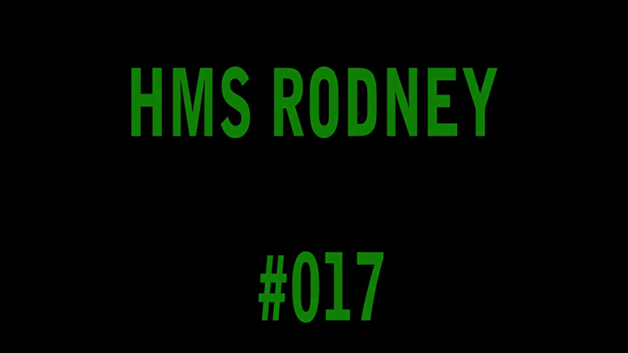 HMS RODNEY - Radio Control Command - visual confirmation of comamnds ...