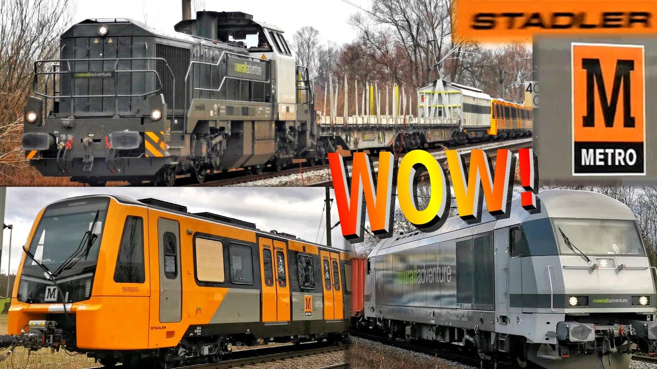 The New STADLER Rail Class 555 EMU for Tyne and Wear Metro Ⓜ Transfer ...