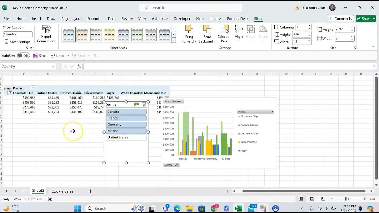 How to Insert and Edit a Pivot Chart in Microsoft Excel With Ease! #msexcel #howto #tutorial # ...