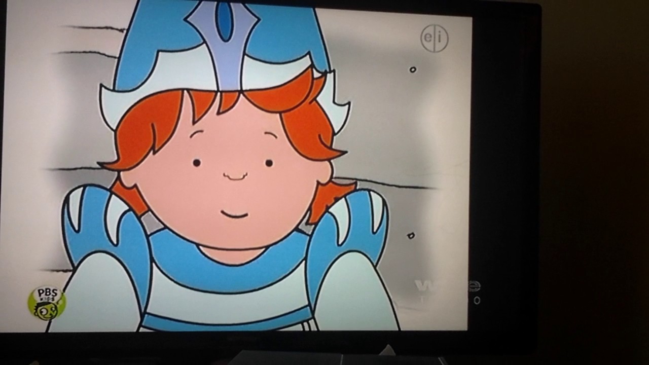 Caillou and the dragon!! - YouTube