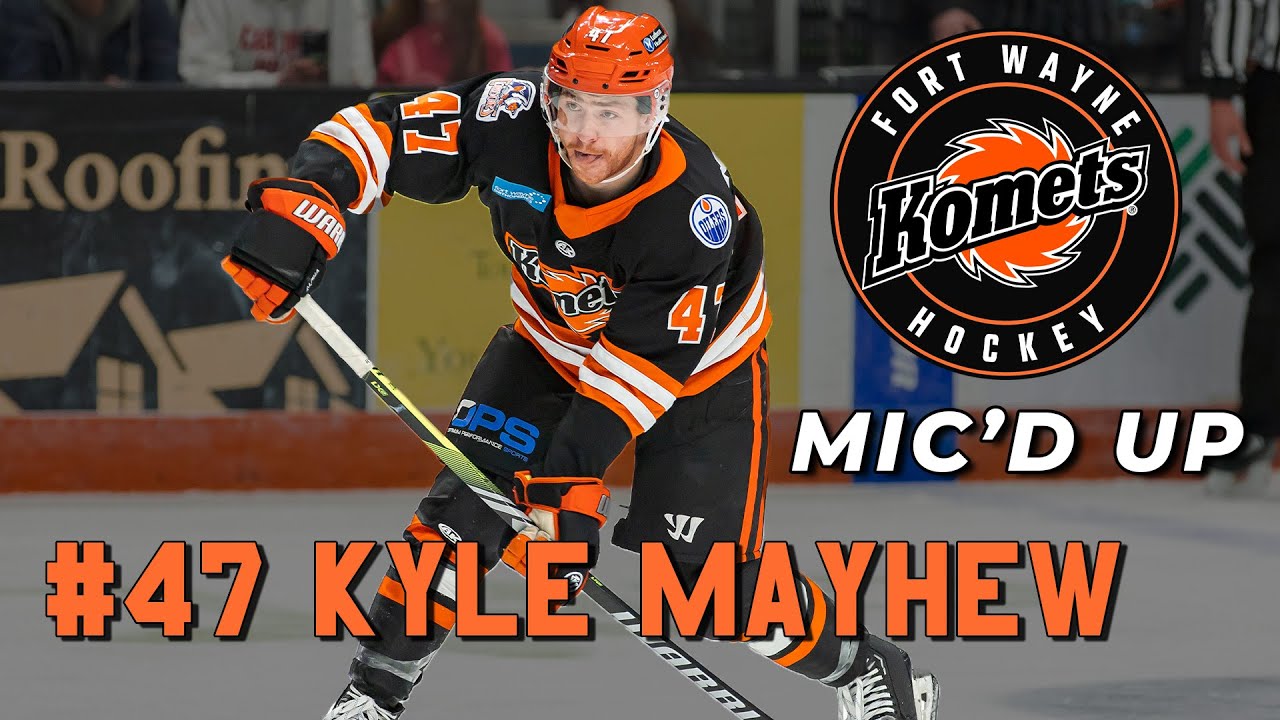 Komets Mic'd Up - Kyle Mayhew - YouTube