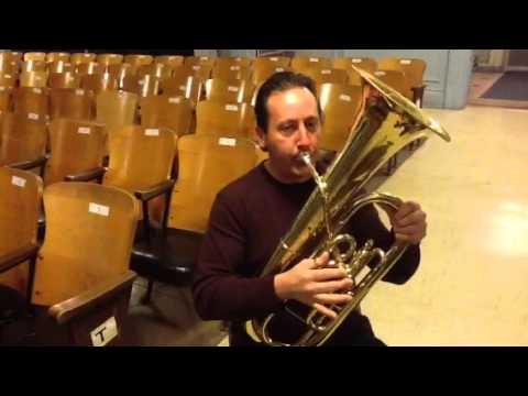 Beginner Baritone Notes - YouTube