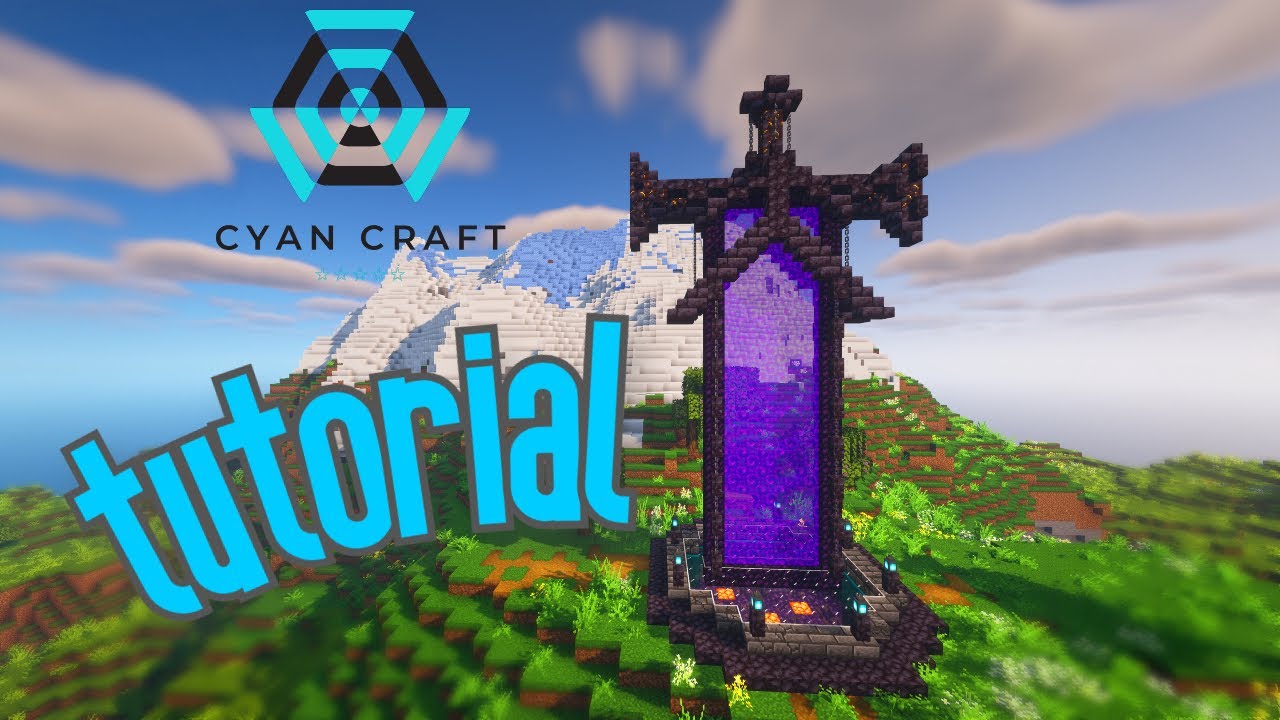 PORTAL AL NETHER CON FORMA DE ESPADA | Remaster Full Tutorial ...