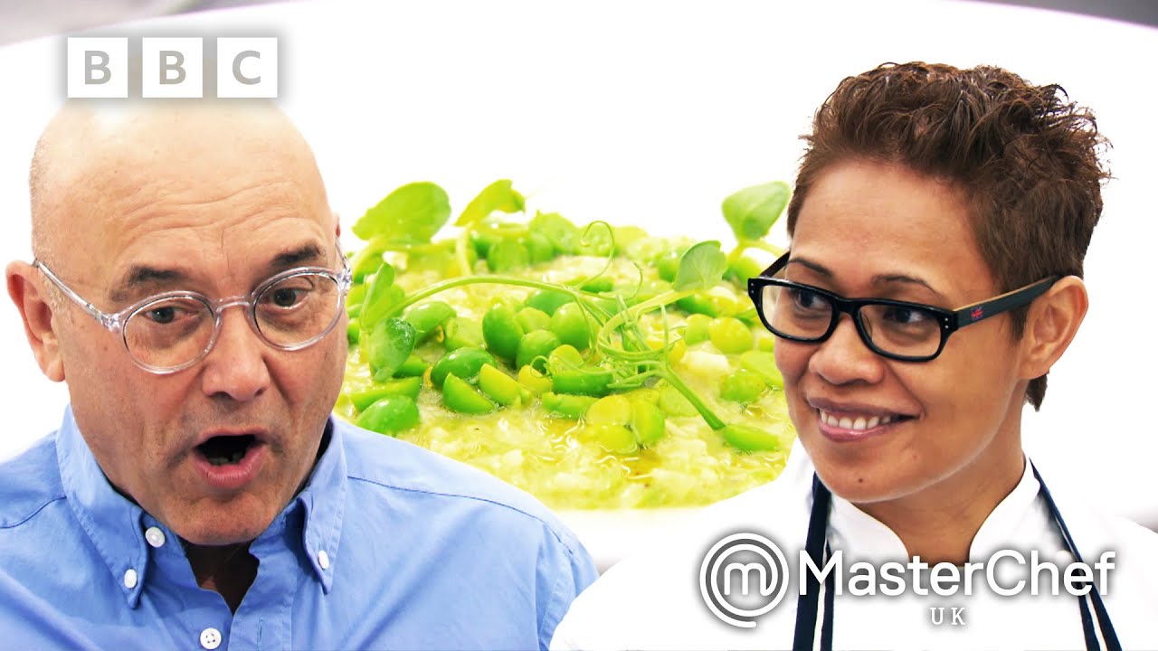Monica Galetti's Green Pea Risotto! | MasterChef UK - YouTube