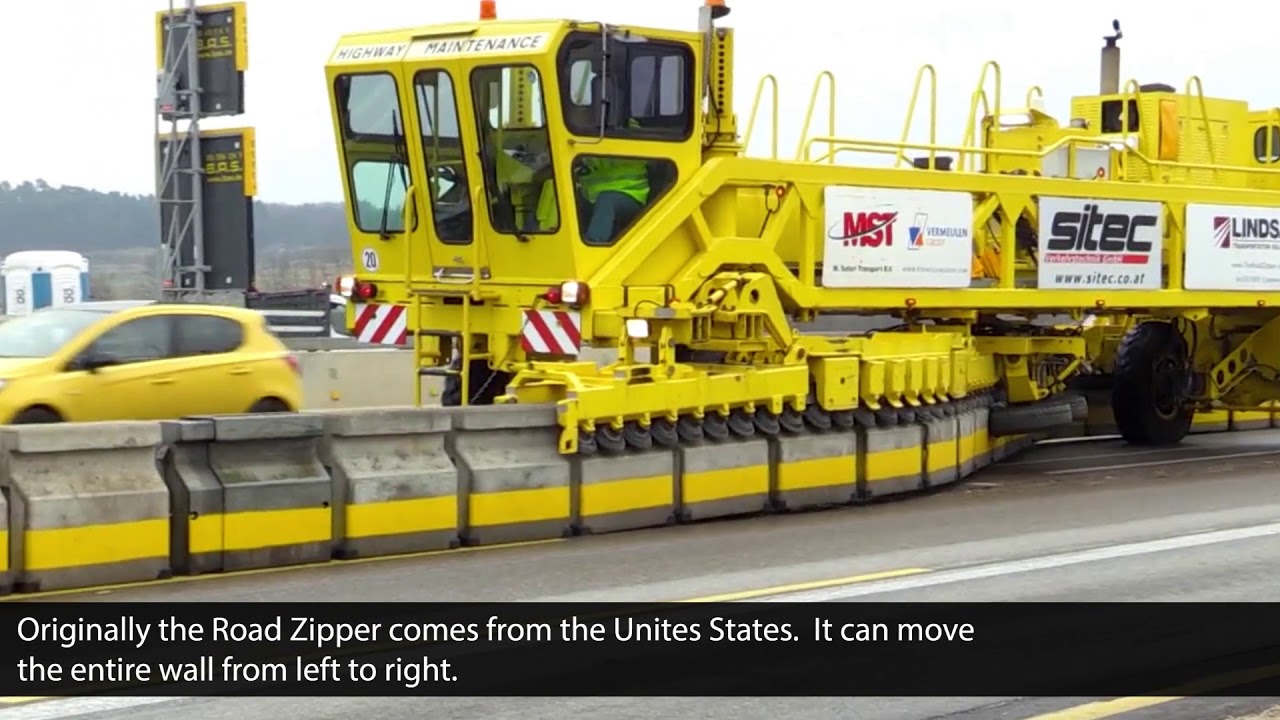 Road Zipper on A9 Germany with subtitles (Part 2) - YouTube