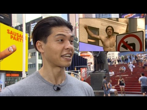 Model: I Was Manic During Times Square Naked Episode, I Saw Myself As James Bond