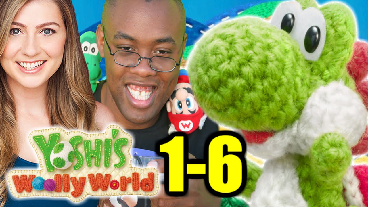 YOSHI'S Woolly World #1.6 - MEGA YOSHI - Sword & Shell - YouTube