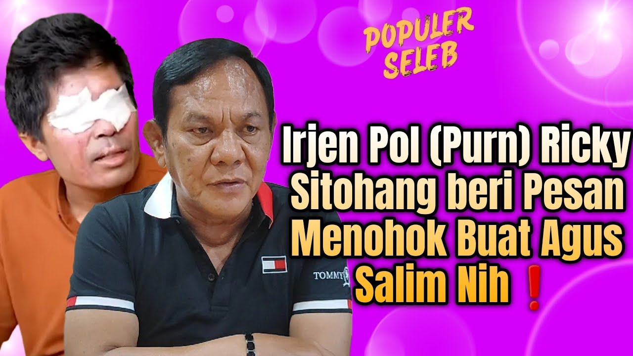 RICKY SITOHANG MELIHAT AGUS SALIM MAKIN RIBET KOAR-KOAR UANG DONASI ...