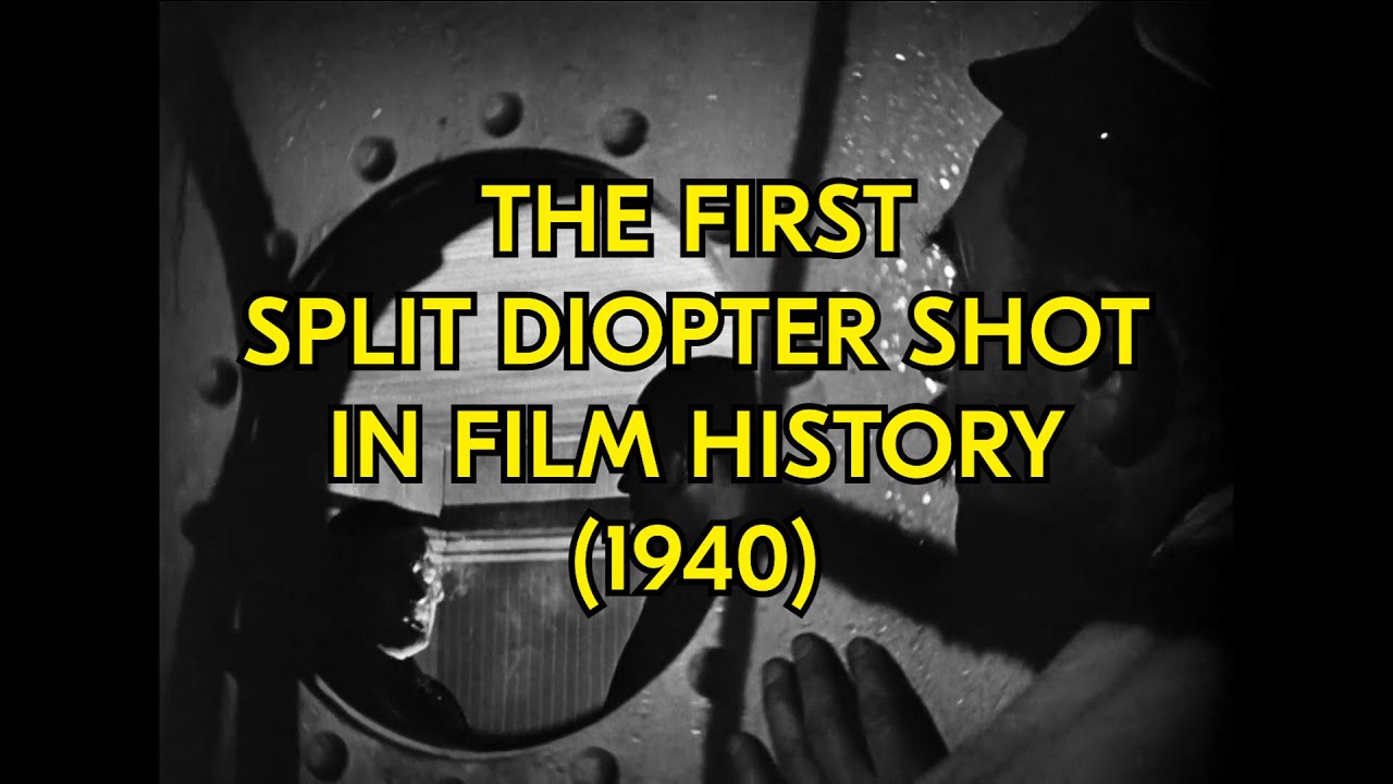 THE FIRST SPLIT DIOPTER SHOT IN FILM HISTORY - YouTube