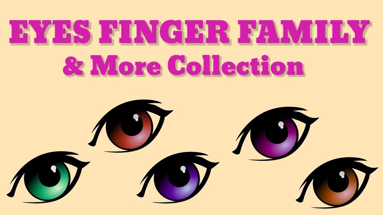 Eyes Finger Family Collection | Eyes Finger Family Songs | Top 60 Eyes ...