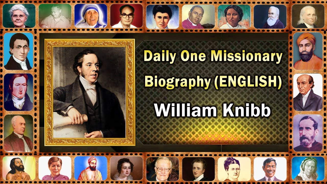 William Knibb (ENGLISH) Daily One Missionary Biography - YouTube