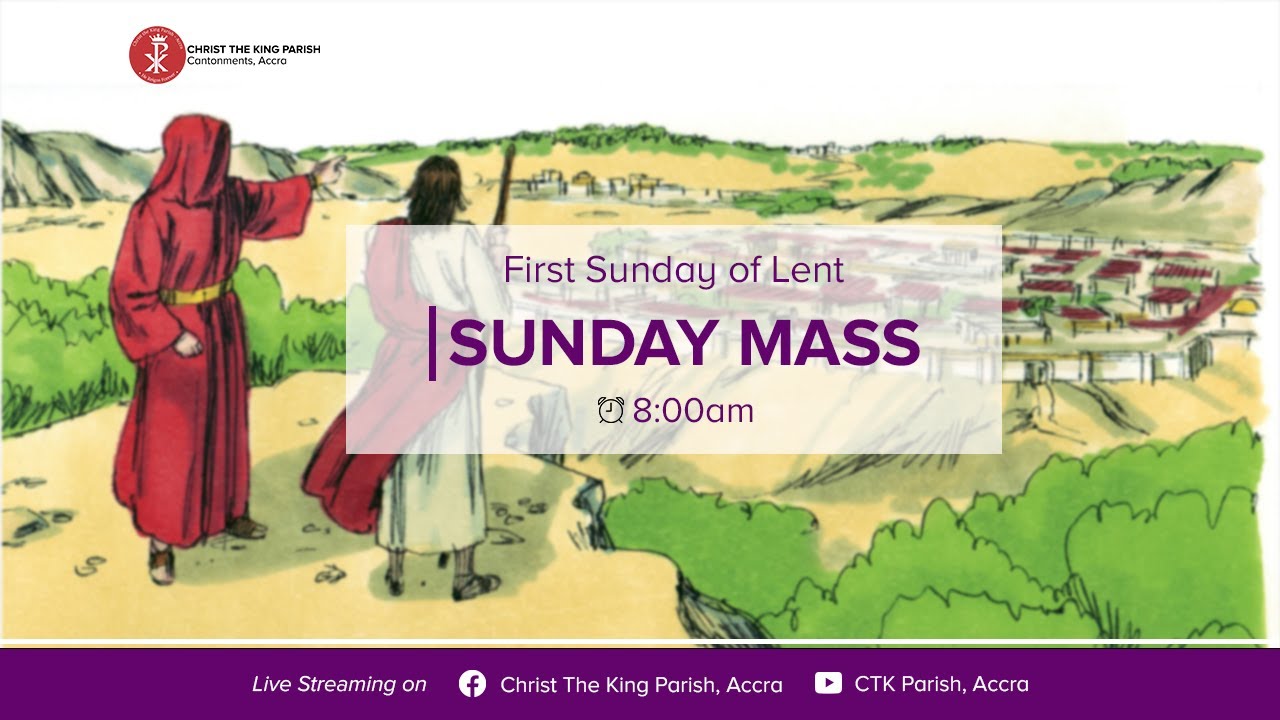 1ST SUNDAY OF LENT, YEAR A - YouTube