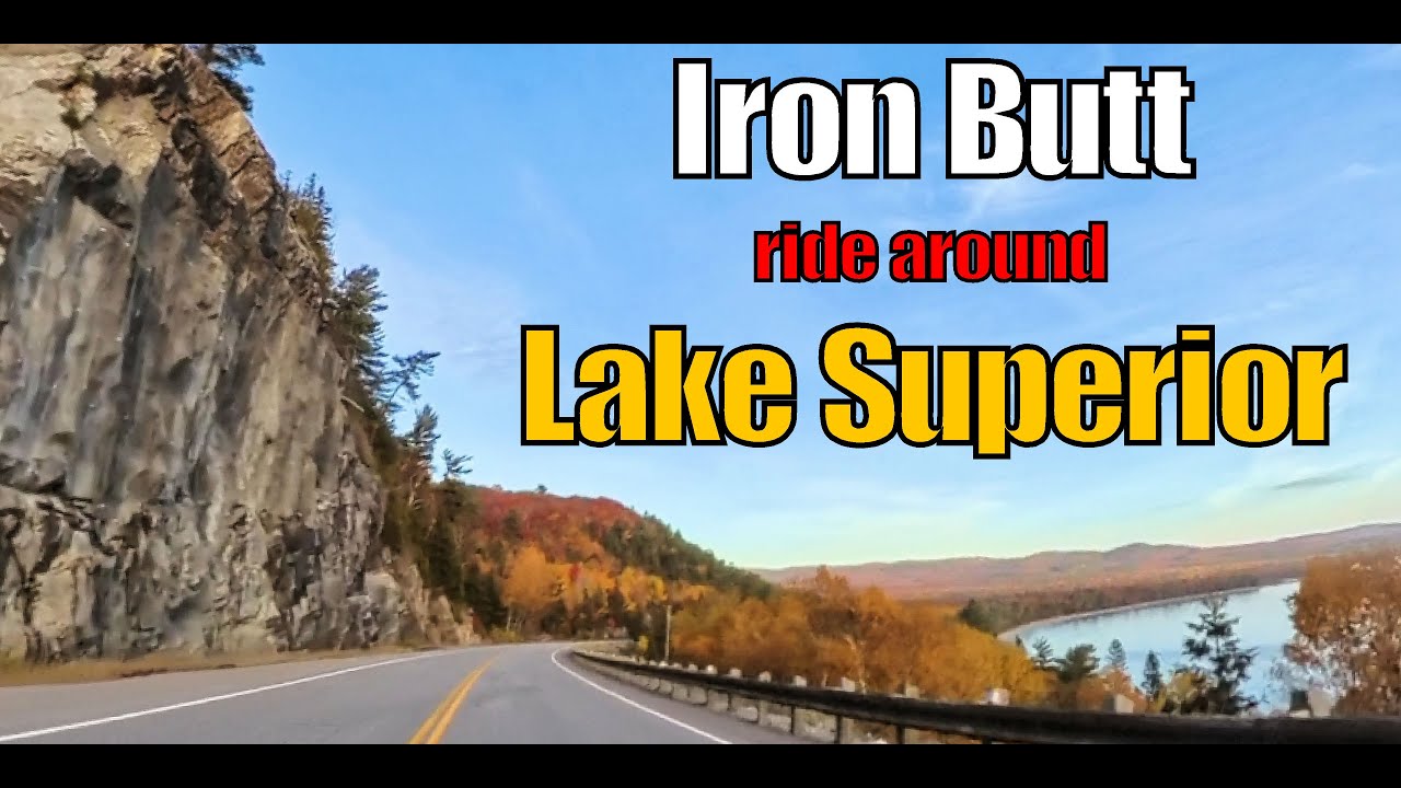 Iron Butt Around Lake Superior - YouTube