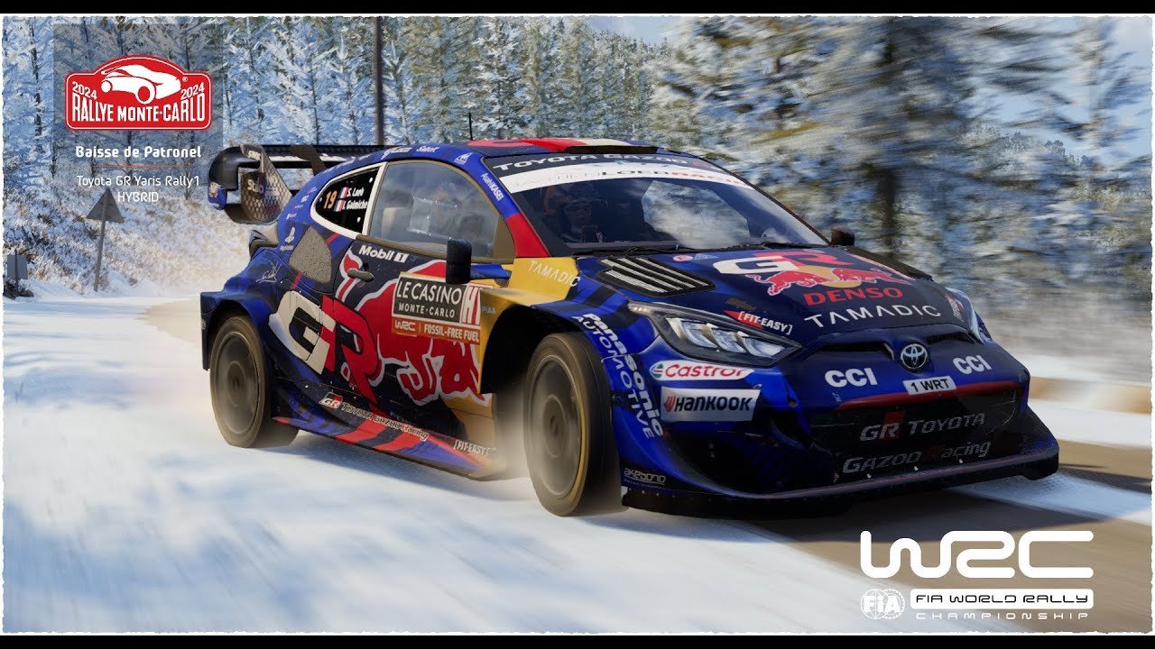 Toyota Yaris Rally1 '24 in Ford Puma R1 2025 livery - Sebastien Loeb ...