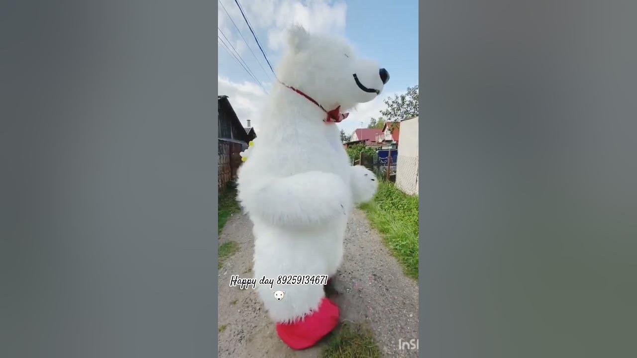 мишка поздравил самую крутую девочку 😎🥰 Youtube
