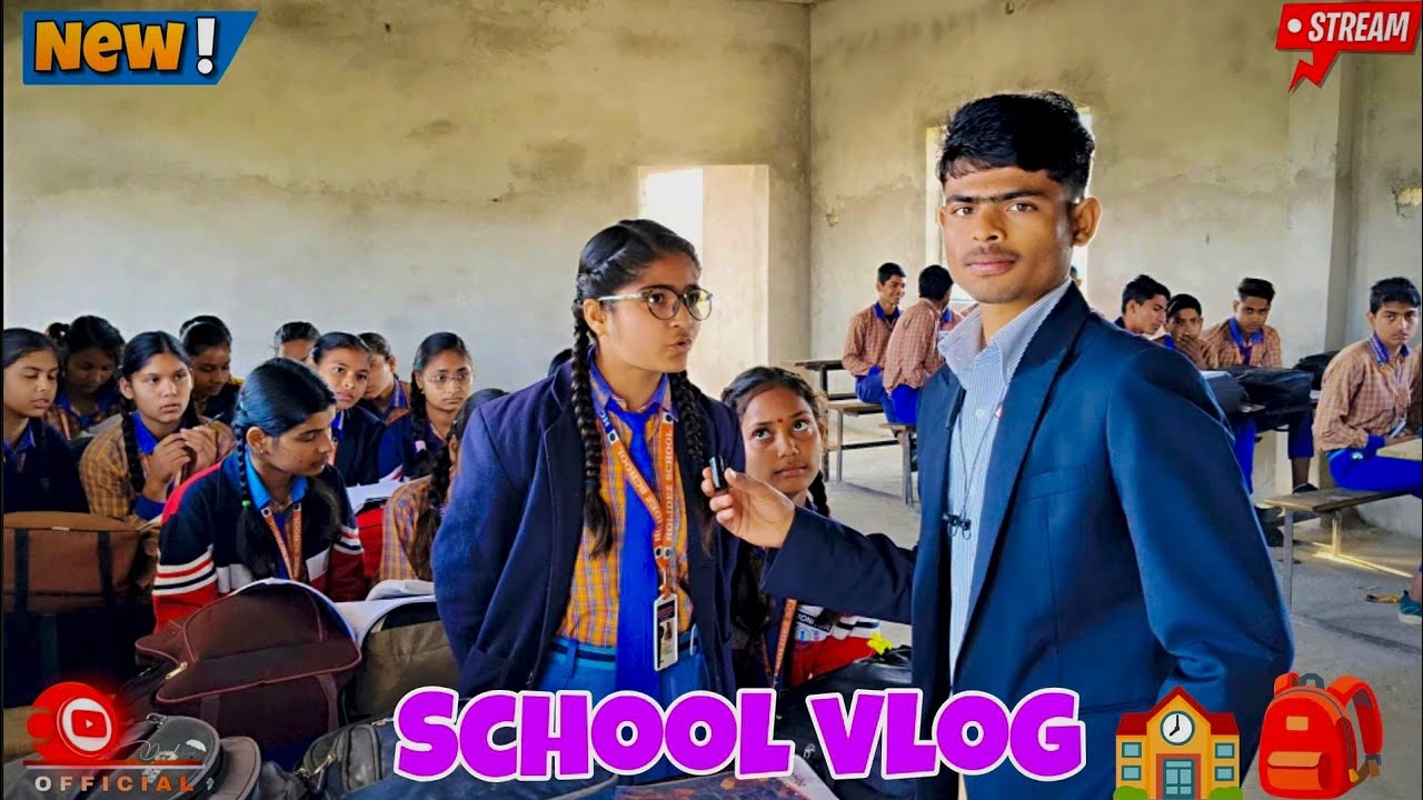 School vlog 🏫🎒 #viralvlog #newvlog #schoolvlog #schoollife # ...