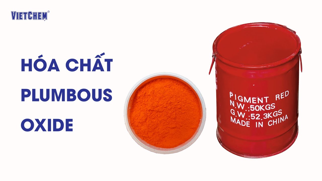 Hóa chất Plumbous Oxide - Tính chất, ứng dụng | VIETCHEM - YouTube