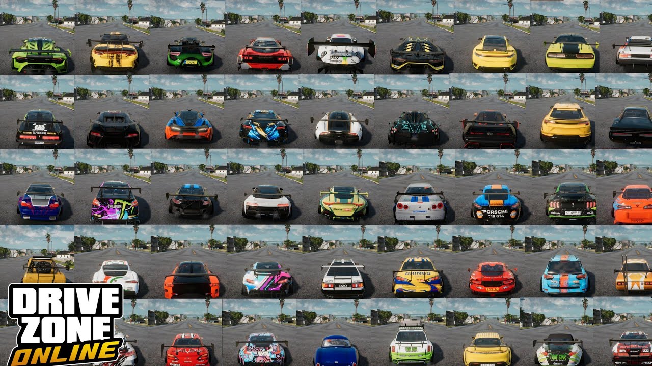 100k + DZO worth Car Collection | Drive zone online | #drivezoneonline ...