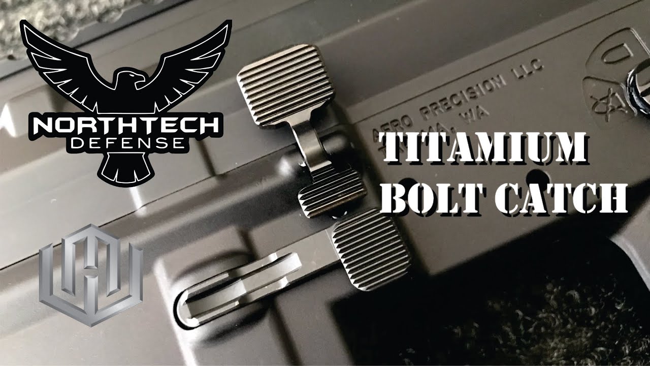 Northtech Defense Titanium “X” Bolt Catch DLC finish. This is the best ...