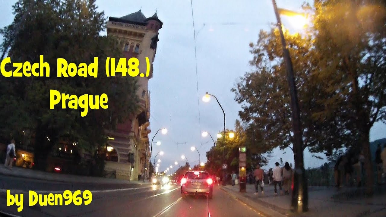 Czech Roads (148.) - EVENING PRAGUE - YouTube