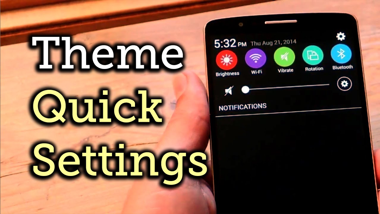 Trick Out Your LG G3 Quick Settings Icons [How-To] - YouTube