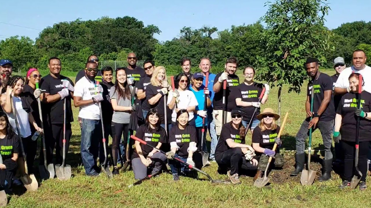 Running Bear Park Tree Planting - 6.6.19 - YouTube