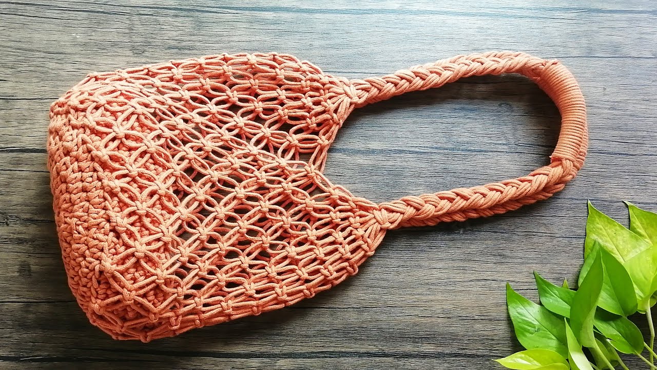 Amazing crochet & macrame bag 💖💖Step by step💖💖💖 - YouTube