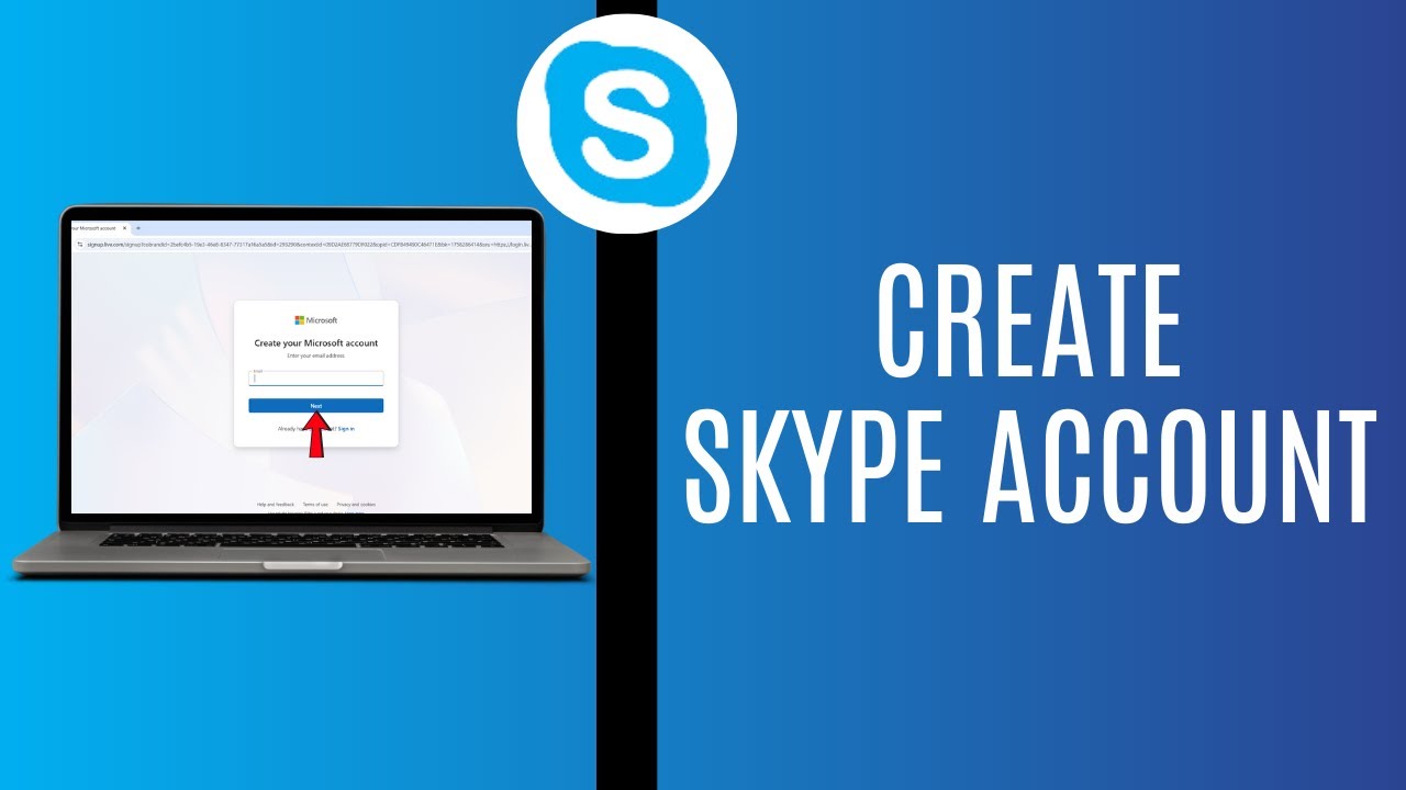How to Create Skype Account on Laptop 2025 — Step-by-Step Guide - YouTube