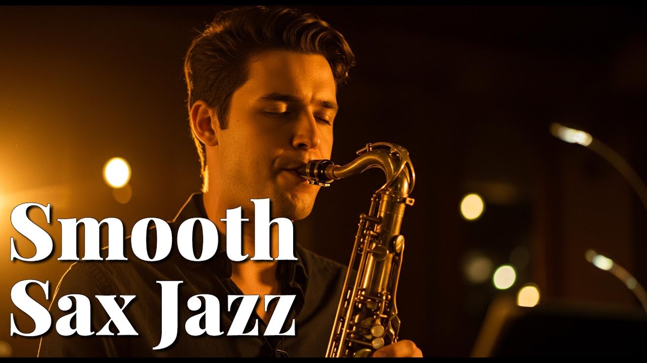 Night Jazz with Sax – Relaxing Background Music for Study, Work, or ...