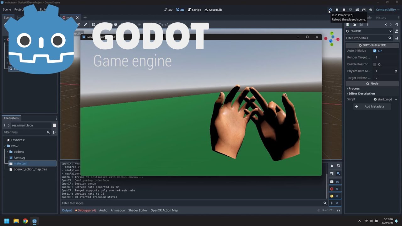 Godot VR Getting Started YouTube Godot VR Getting Started YouTube